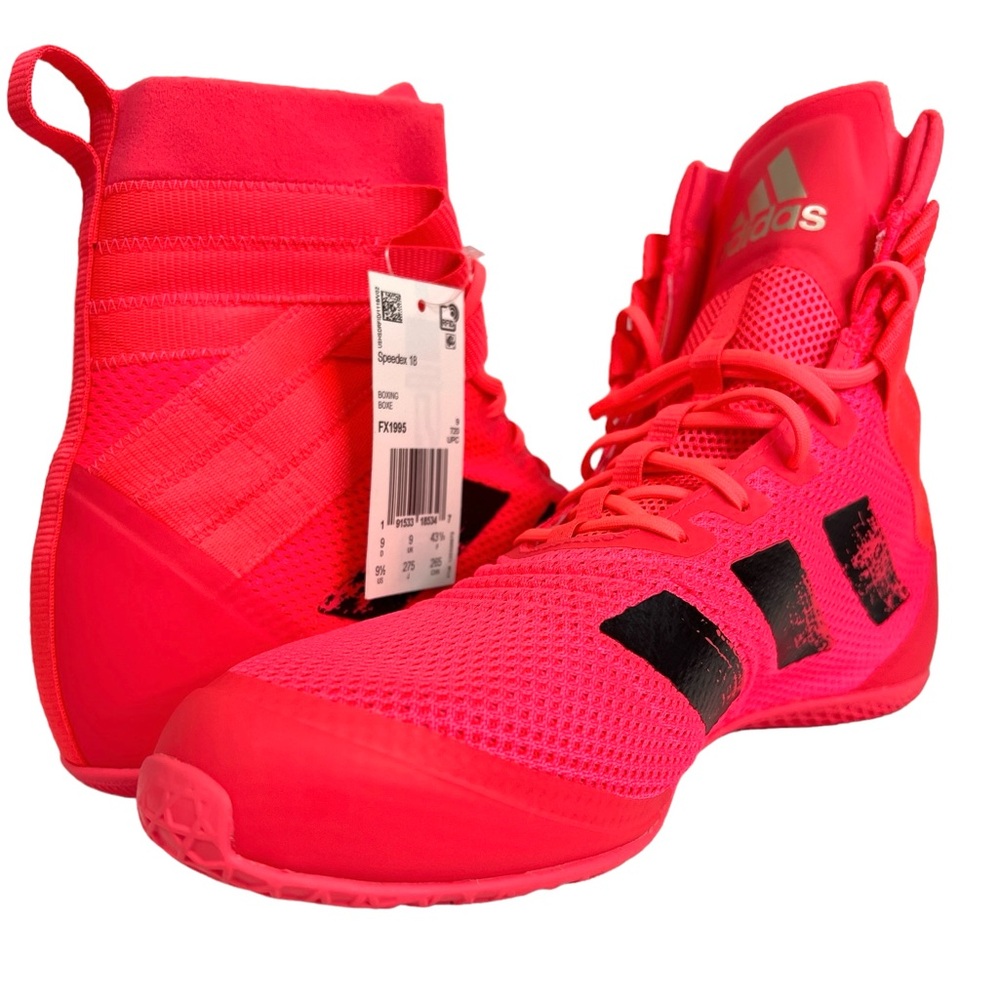 Adidas Speedex 18 Boxing Shoes Signal Pink Core Black… - Gem